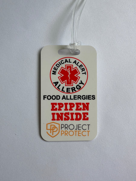 EpiPen Inside bag tag - Clearance – Project Protect