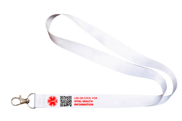 Medical Alert Lanyard - QR Code – Project Protect